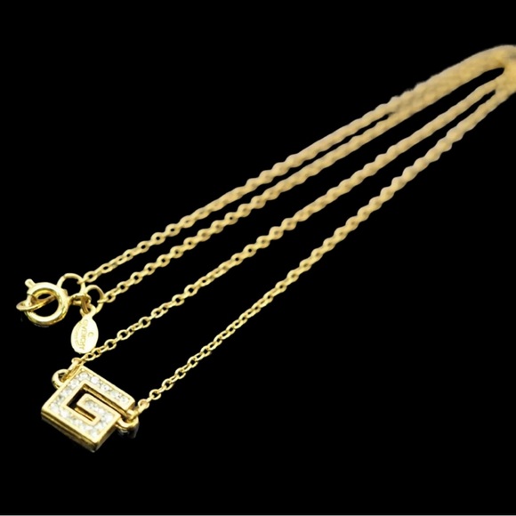 Givenchy | Jewelry | Authentic Vintage Givenchy Necklace Chain G Logo ...